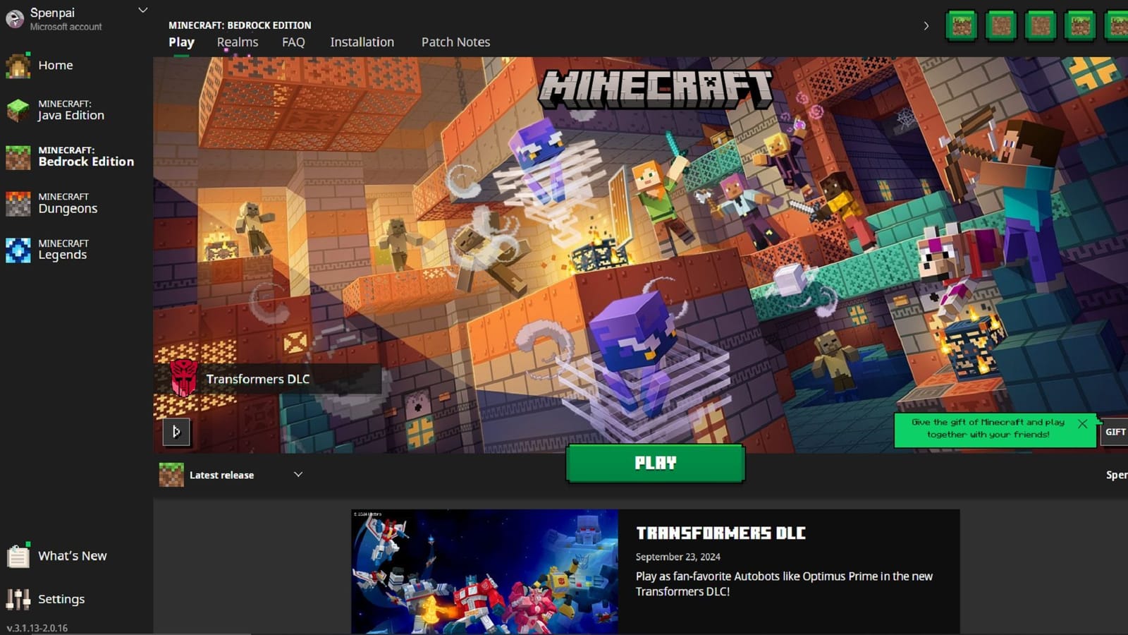 How to download Minecraft Bedrock 1.21.31 update