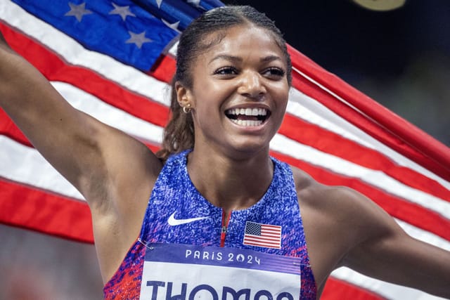 "Everyone knows you as black family" - Gabby Thomas reflects on the ...