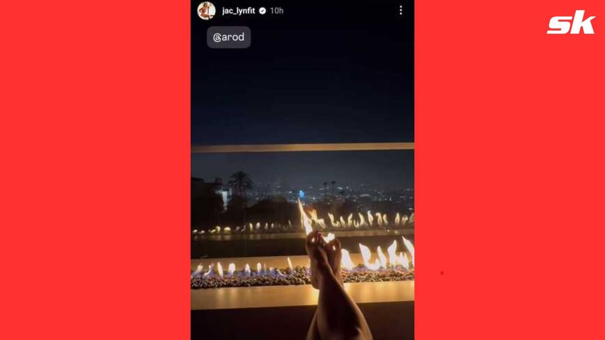 Alex Rodriguez and girlfriend Jaclyn Cordeiro cozy up by rooftop ...