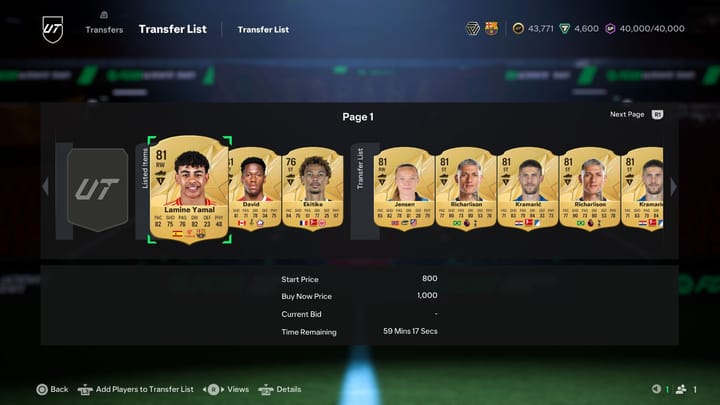 EA FC 25 guide: When to buy and sell players in Ultimate Team?