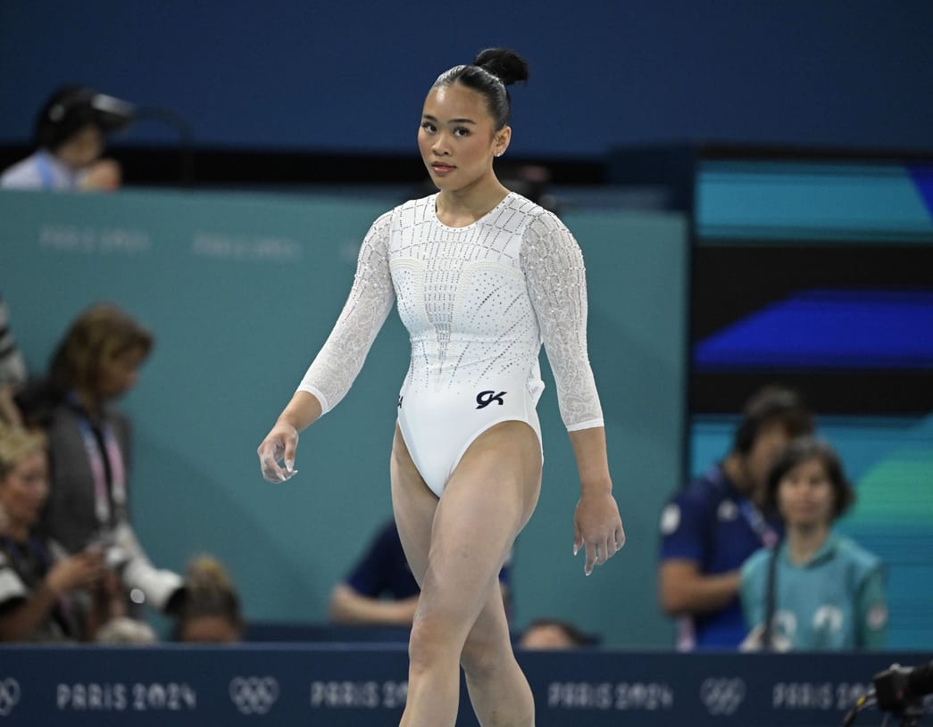 Suni Lee breaks silence on heartbreaking fall at the Paris Olympics