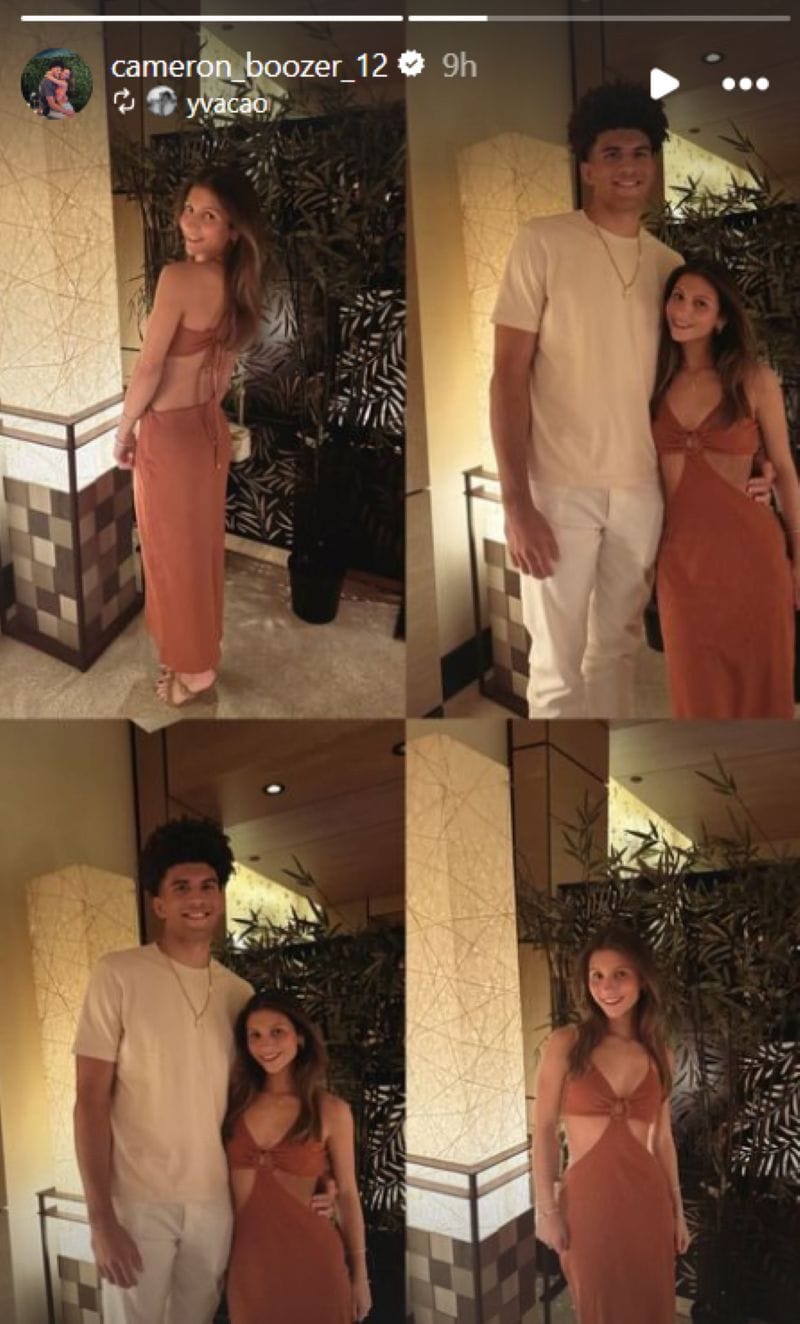 Photos: Carlos Boozer's son Cameron Boozer shares romantic snaps with ...