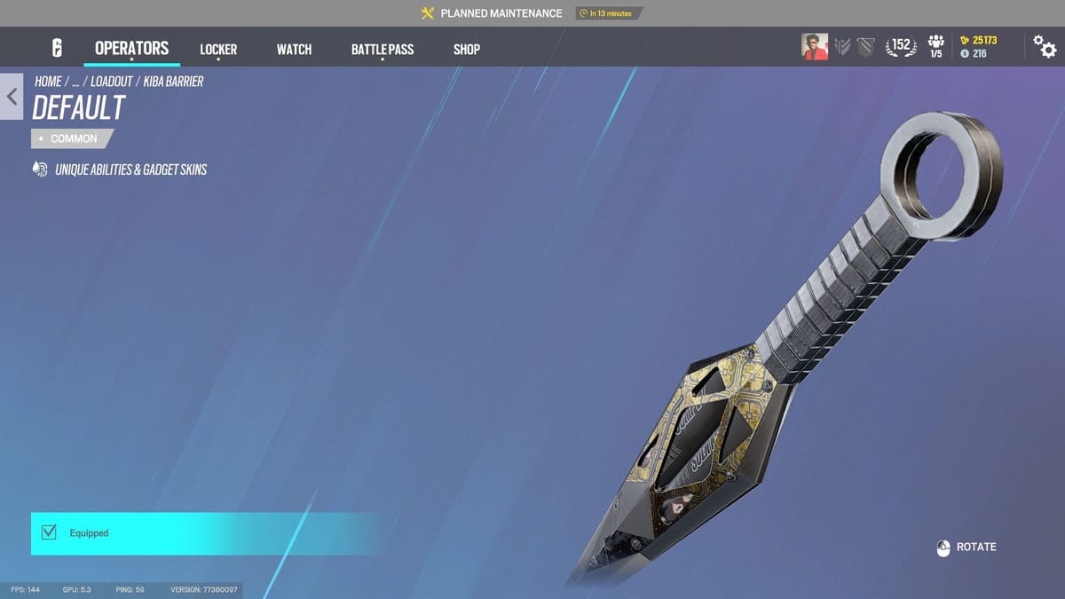 Azami in Rainbow Six Siege: Best Azami loadout in Rainbow Six Siege