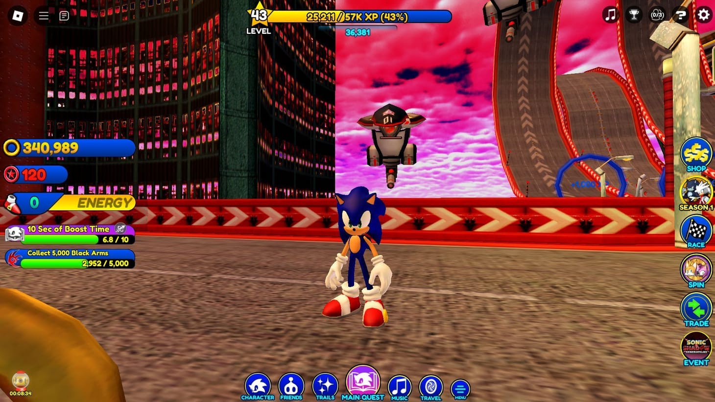 Sonic Speed Simulator: Radical Highway guide