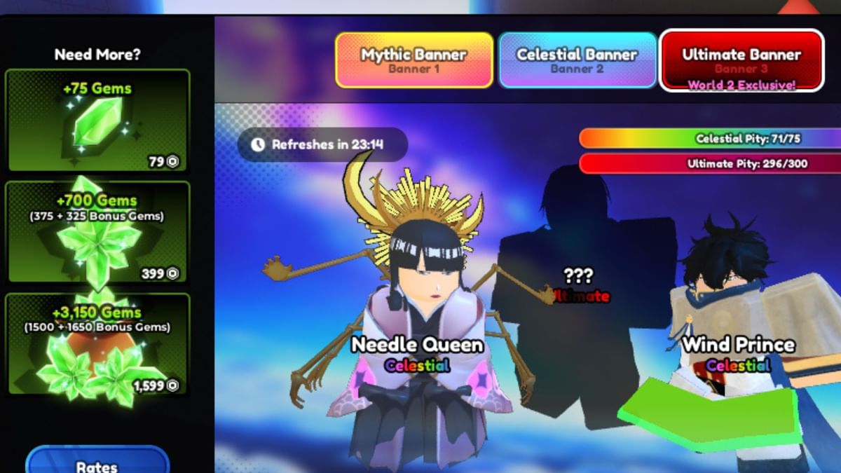 Anime Last Stand TYBW Part 2 Godly + Clans update: Needle Queen, Raid ...