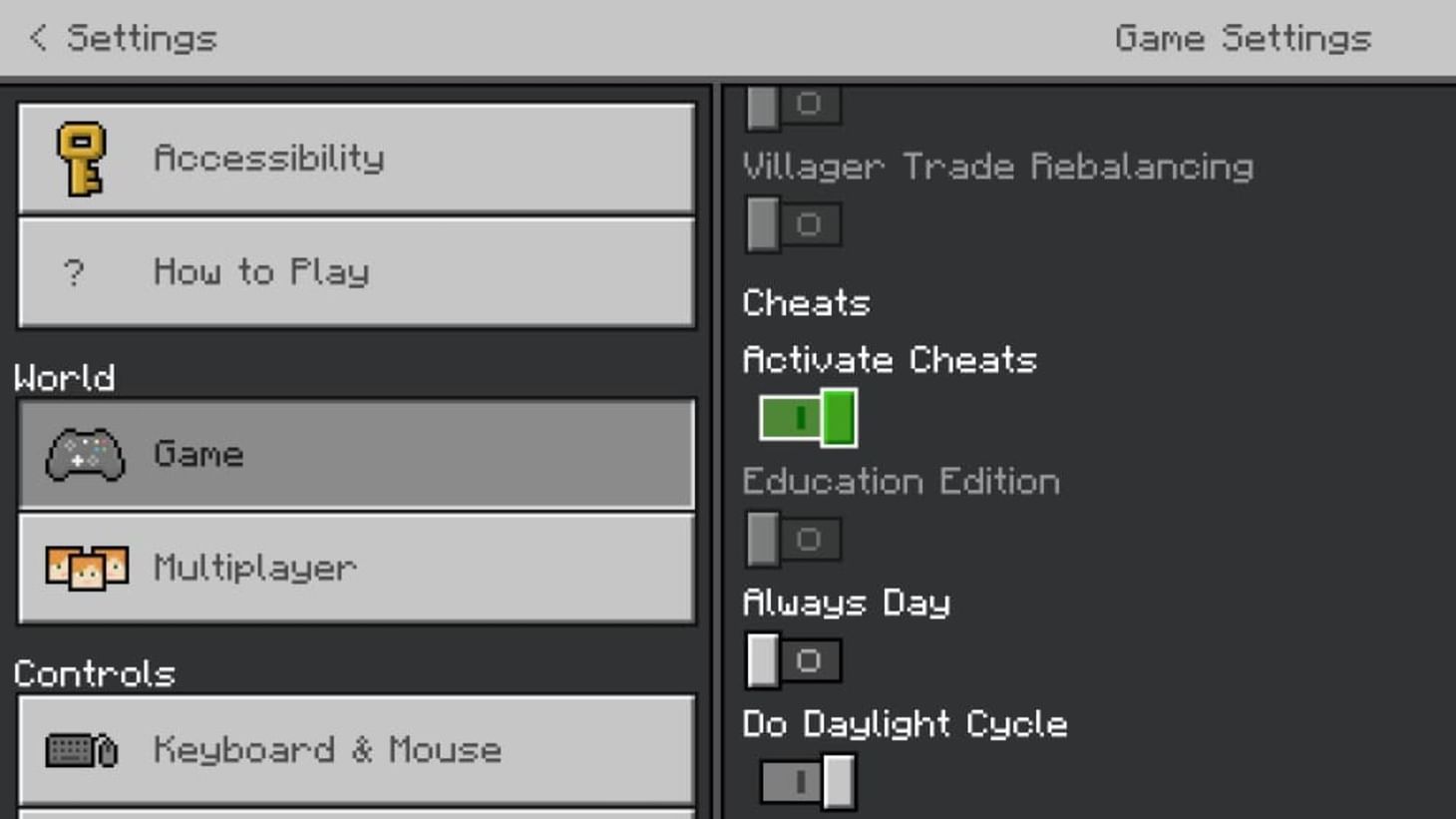 How to use Minecraft mobevent command in Bedrock Edition