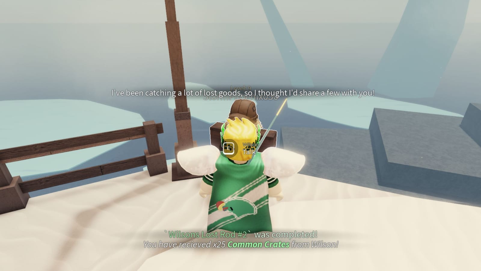 Roblox Fisch: Wilson quest guide