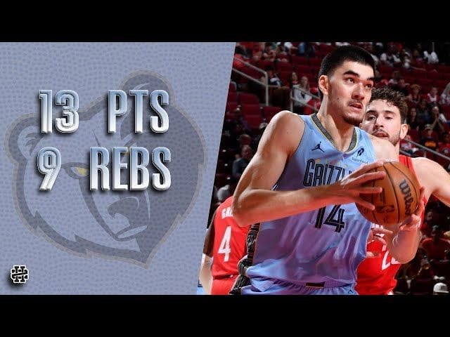 Zach Edey Stats Tonight: How did Grizzlies rookie perform against the ...