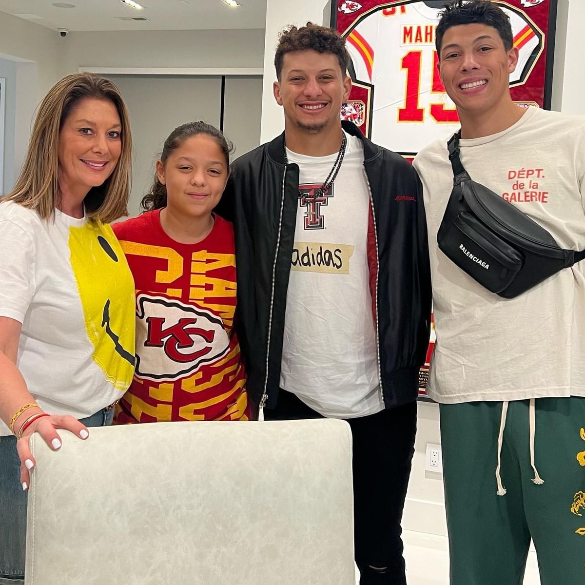 Patrick Mahomes Family | Discover Patrick Mahomes Wife, Parents ...