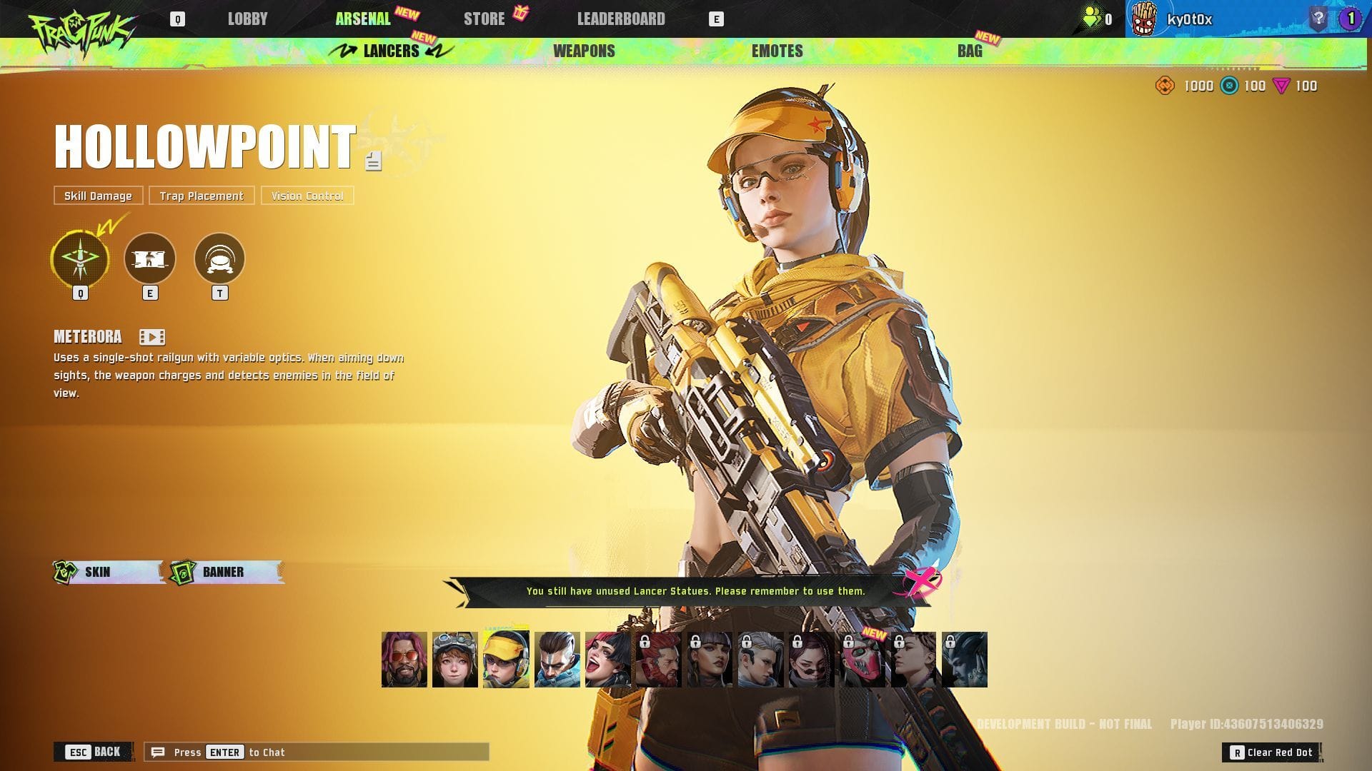 All Lancers in FragPunk