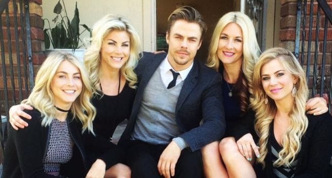 Derek Hough’s Family - Father, Mother, Sisters, and Wife.