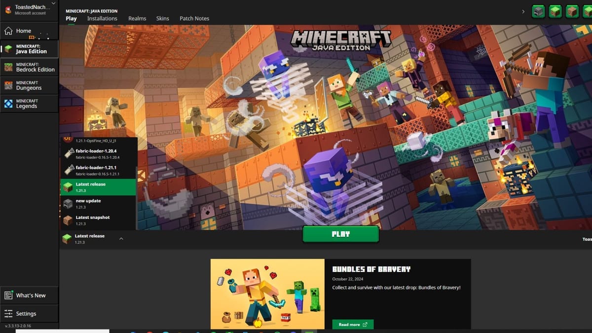 Minecraft releases quick 1.21.3 update to fix issue related to salmon