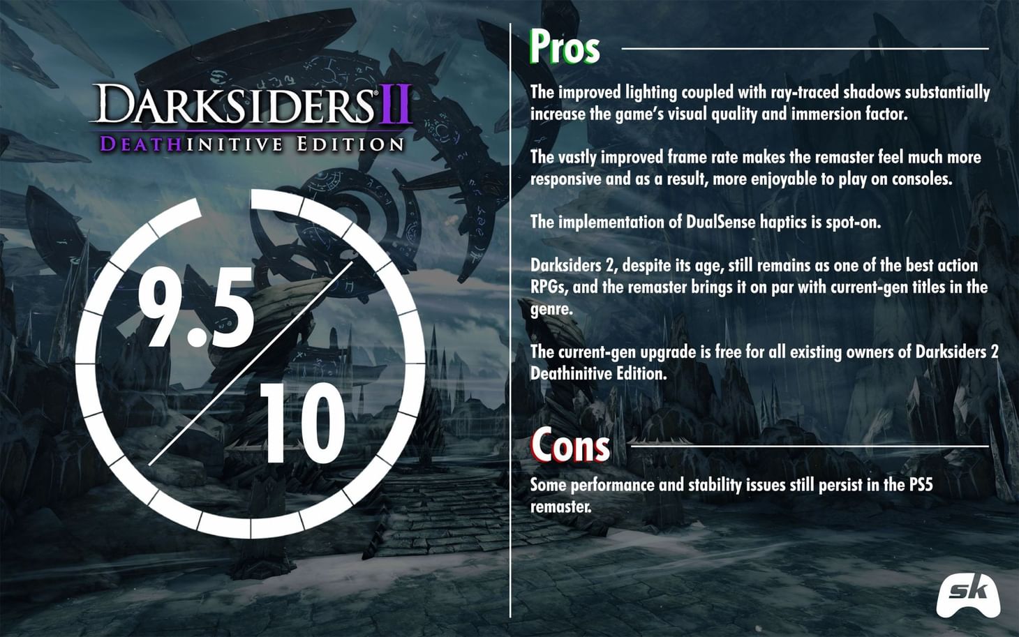Darksiders 2 Deathinitive Edition PS5 review: Remastering done right