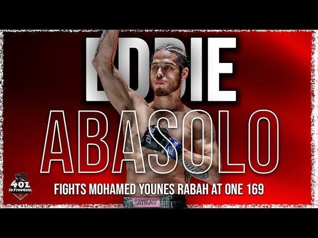 ONE 169: Eddie Abasolo says fight camp for Mohamed Younes Rabah war at ONE 169 has been "super ...