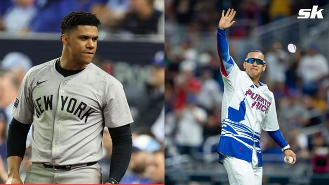 In Photos 'Despacito' singer Daddy Yankee shares smiles with Juan Soto ...