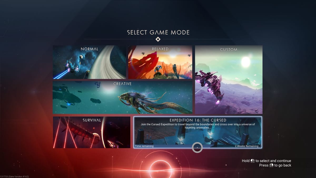 No Man's Sky The Cursed: How to begin Expedition 16