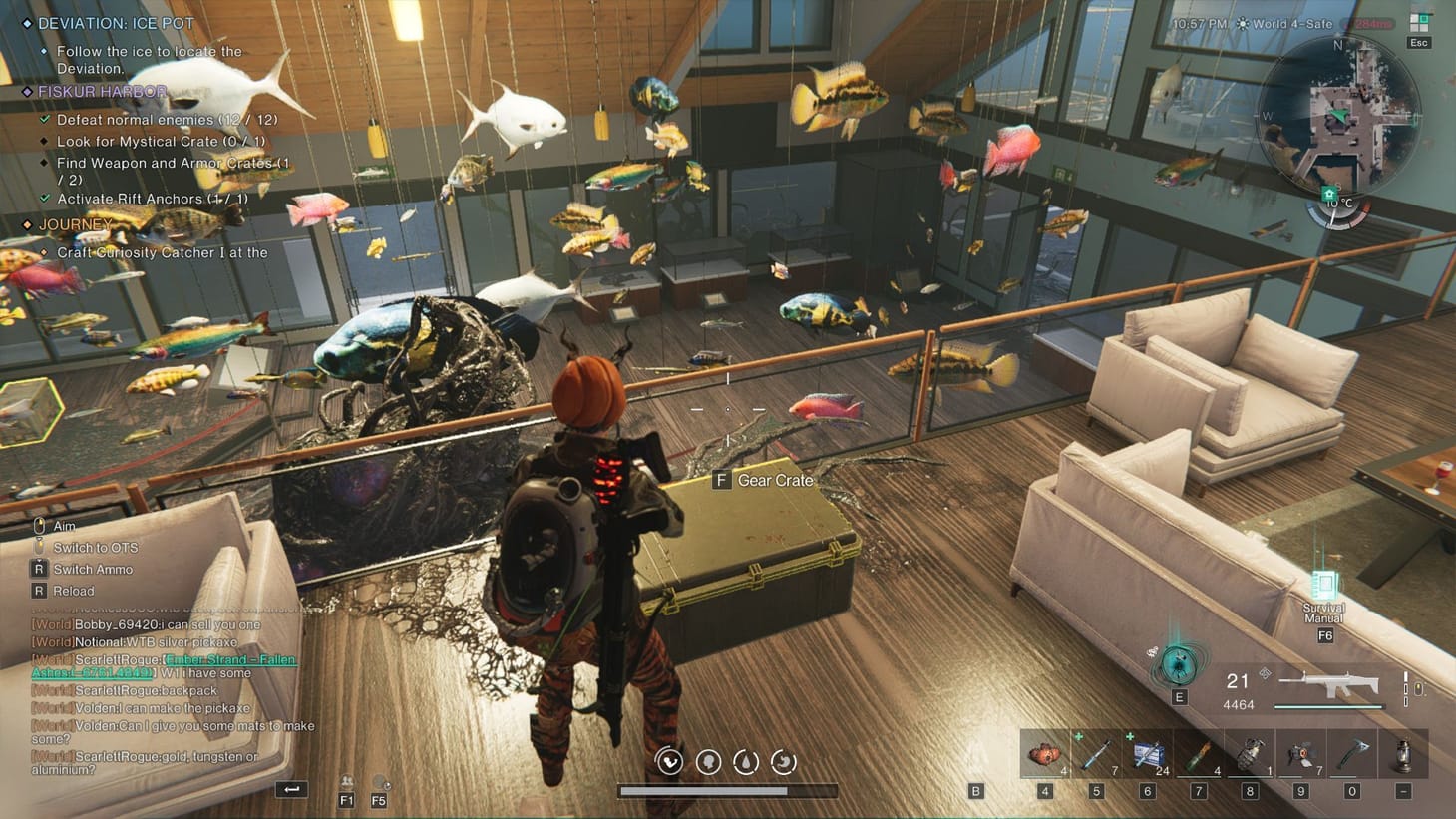 All Fiskur Harbor crate locations in Once Human