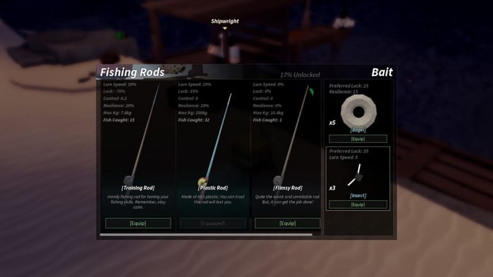 Roblox Fisch: All Baits and how to get them