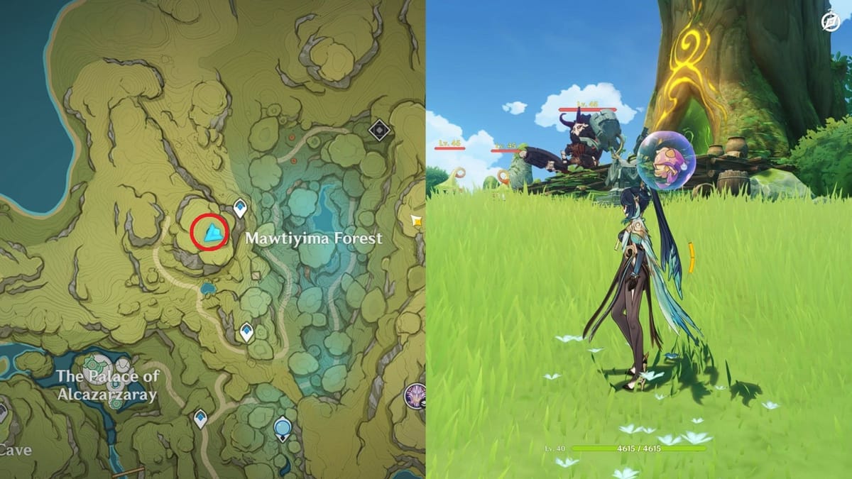 All 7 Lokapala Jungle Aranara locations in Genshin Impact
