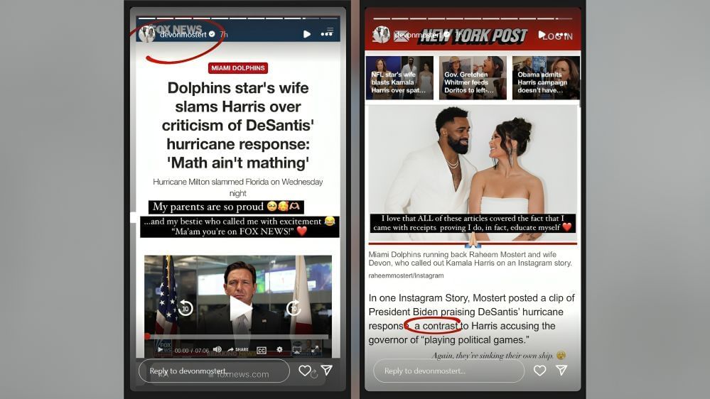 Dolphins star Raheem Mostert's wife Devon shares parents' reaction to ...