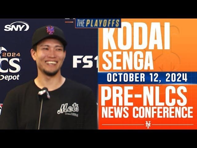 Kodai Senga’s witty response to "How do you approach pitching to Shohei Ohtani" in NLCS Game 1 ...