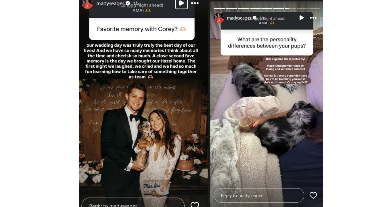 In Photos: Corey Seager's wife Madisyn swoons over Post Malone's ...