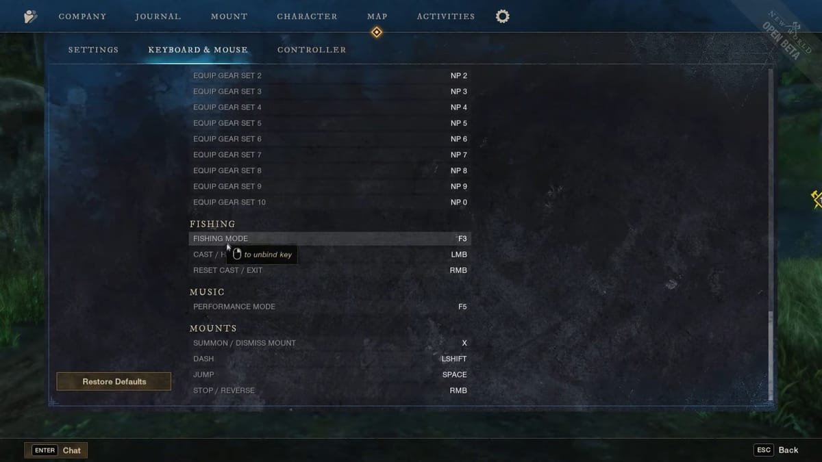 Fishing in New World Aeternum: New World Aeternum Fishing guide: How to ...