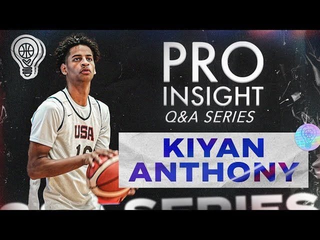 "I feel like my role is to be a leader": Carmelo Anthony's son Kiyan ...