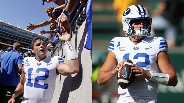 "It's never fun hiding it": BYU's Jewish QB Jake Retzlaff breaks ...