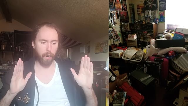 Asmongold says he will clean up his house as penance for bad things he has done
