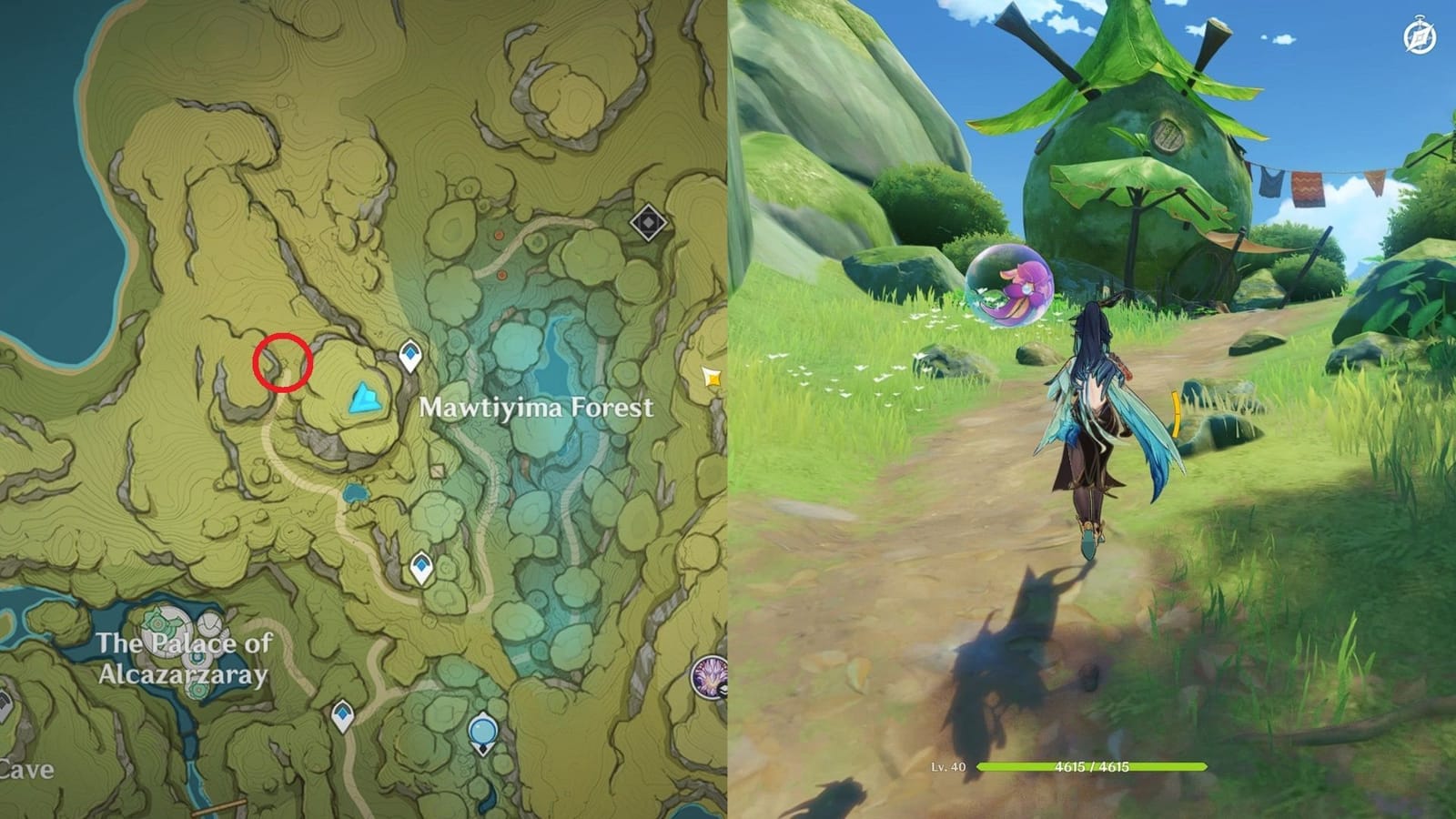 All 7 Lokapala Jungle Aranara locations in Genshin Impact