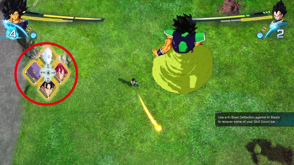 How to perform Chase Change in Dragon Ball Sparking Zero