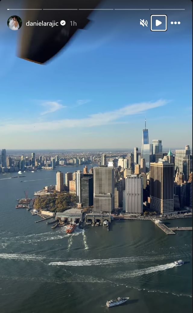 IN PHOTOS: Paul George and his wife Daniela Rajic fly in style to New ...