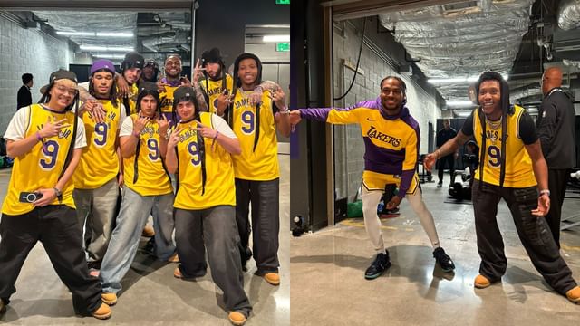 PHOTOS: $14.1 million worth FaZe Clan shows up for Bronny James' debut