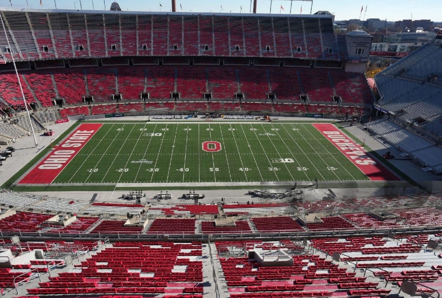 What is the Capacity of Ohio State Stadium?