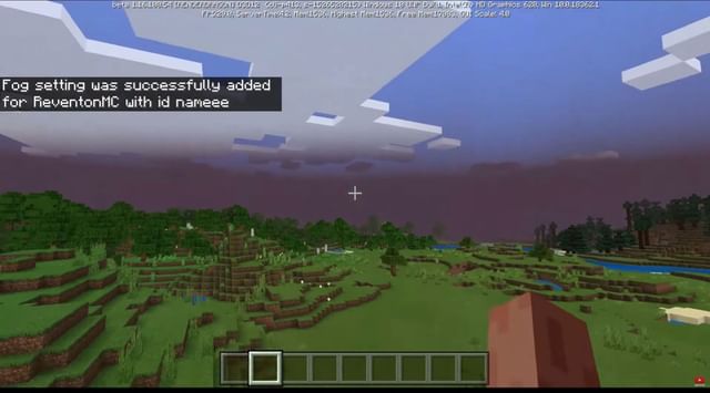 How to use the fog command in Minecraft Bedrock