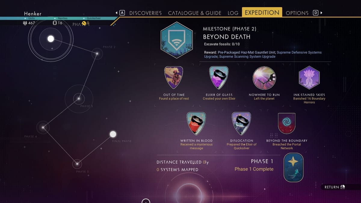 No Man's Sky Expedition 16 The Cursed Phase 1 walkthrough