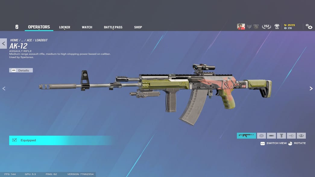 Best Ace loadout in Rainbow Six Siege