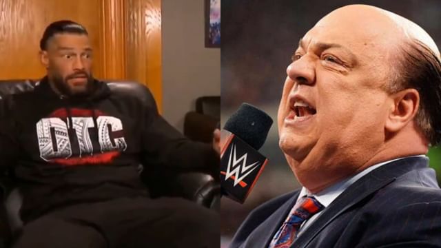 Roman Reigns reacts to Paul Heyman's absence from WWE SmackDown; sends message for the first ...