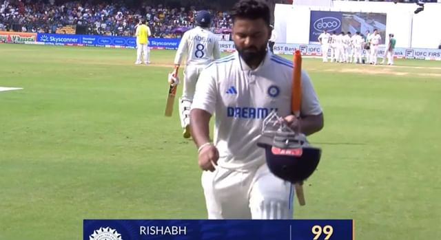 [Watch] Rishabh Pant gets bowled on 99 to miss out on record 7th ...