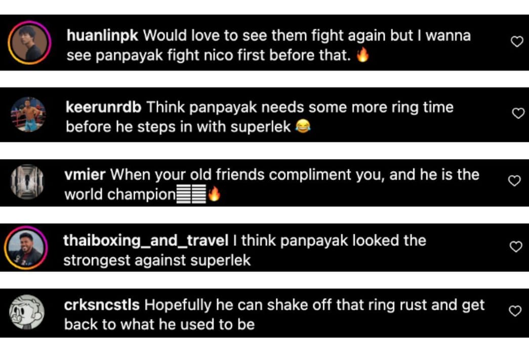 Panpayak ONE Championship: "Would love to see them fight again" - Fans ...