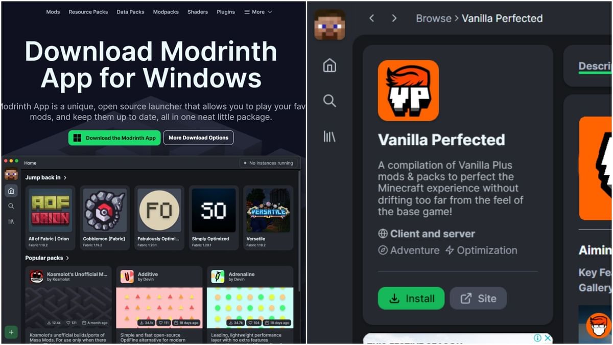 Minecraft Vanilla Perfected modpack: Features and installation guide