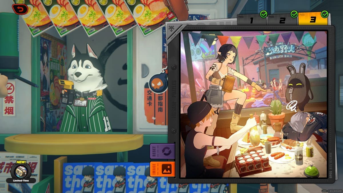 Zenless Zone Zero Ridu For You event puzzles guide