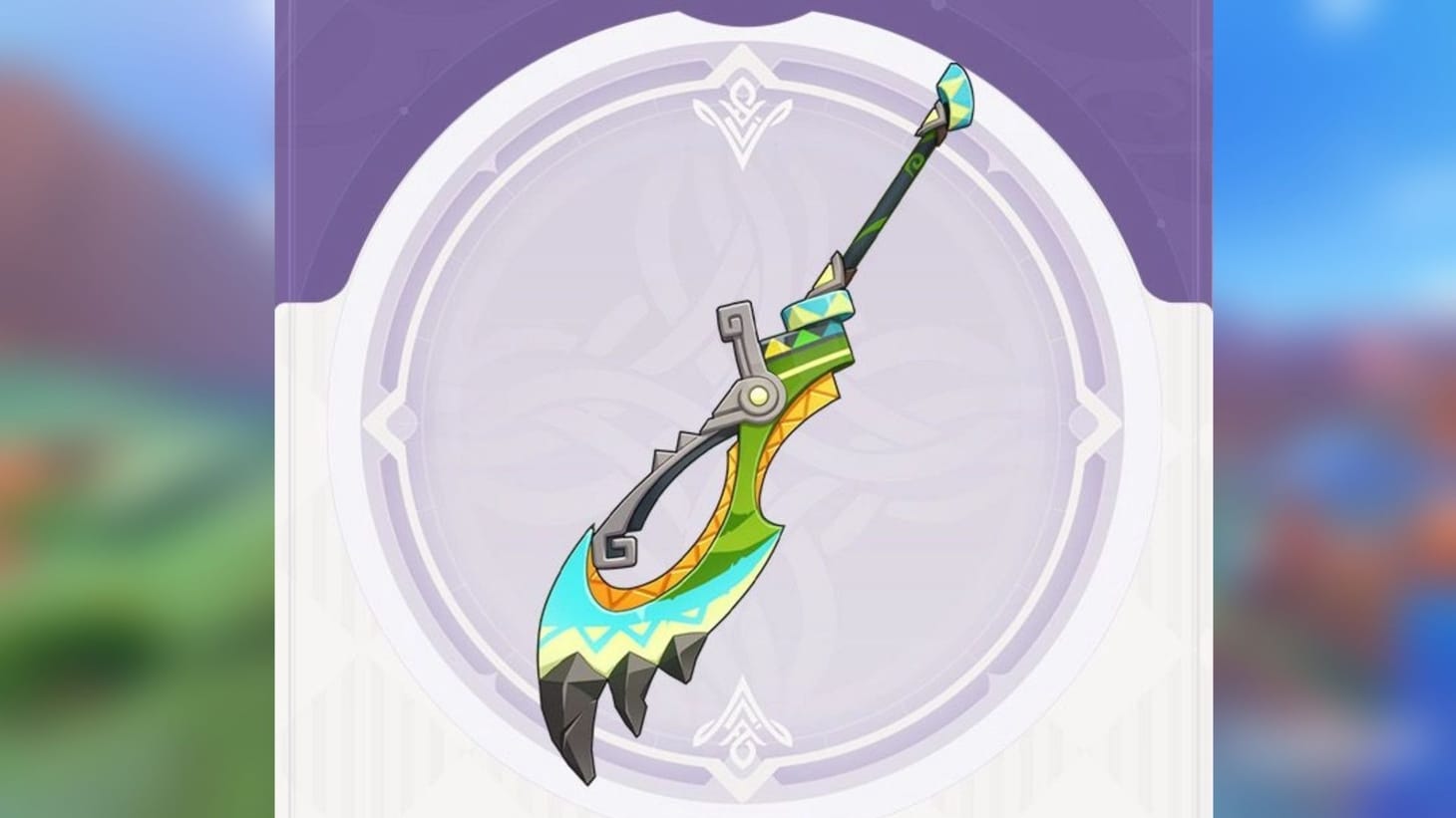 Genshin Impact Fruitful Hook stats and materials