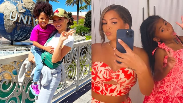 In Photos: Ja Morant’s baby mama KK Dixon takes daughter Kaari to 200 ...