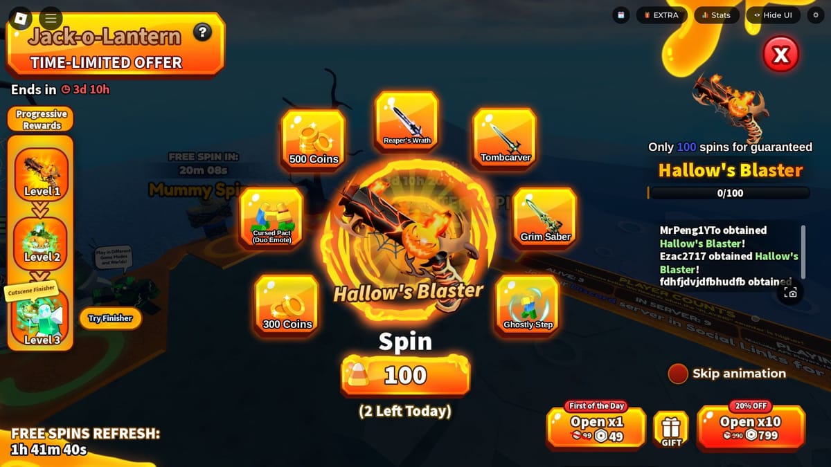 How to earn Candy in Blade Ball