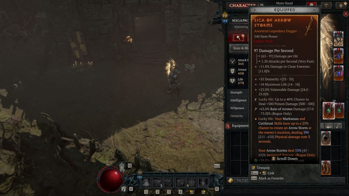 Diablo 4 best Rogue Dance of Knives leveling build - Skills, Rotation, legendary aspects, and ...