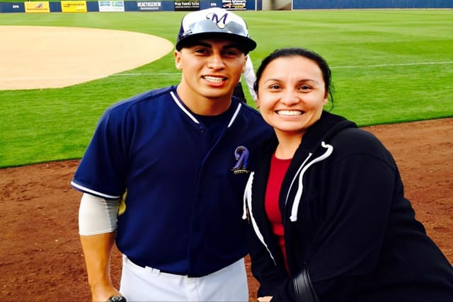 Who are Tyrone Taylor’s Parents? Meet Tyrone Taylor’s mother Marisa ...