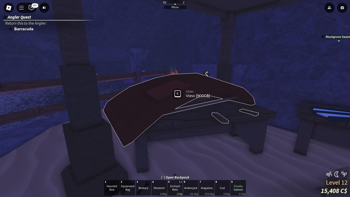 Roblox Fisch Brine Pool guide