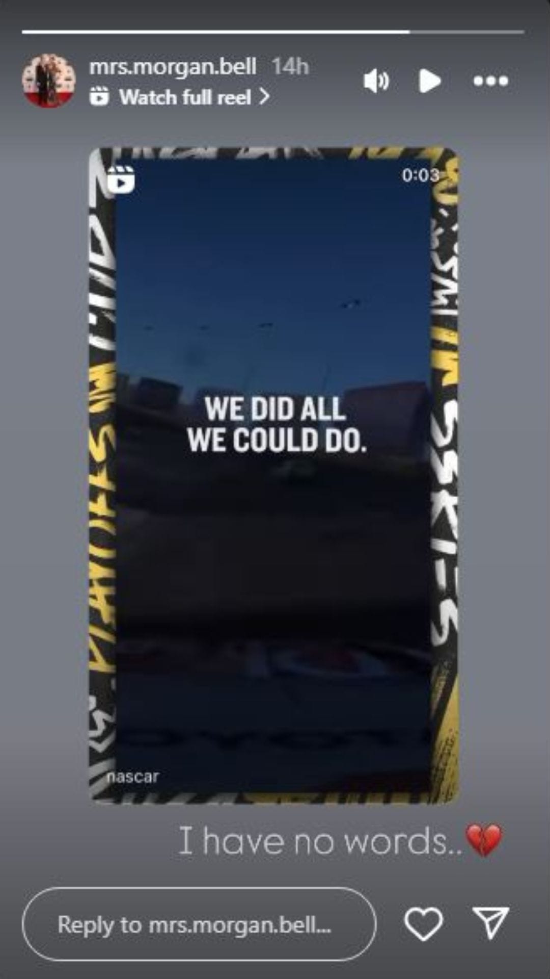 Heartbroken Morgan Bell drops four-word response to husband Christopher ...